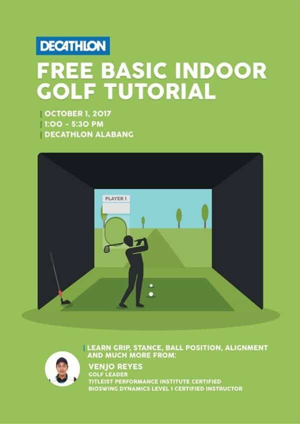 Decathlon Philippines: Basic Indoor Golf Tutorial - Pinoy Fit Buddy