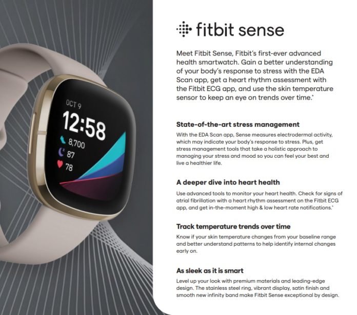 Fitbit Debuts Fitbit Sense: The Most Advanced Health Smartwatch Yet ...